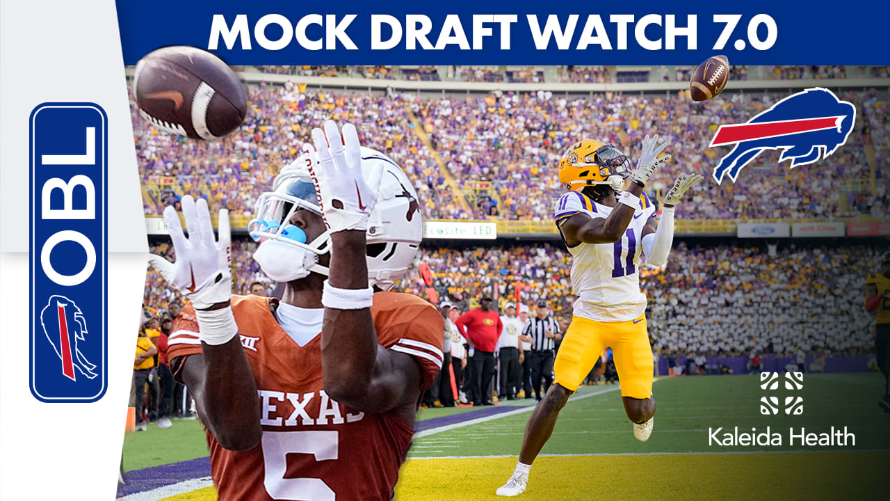 Mock Draft Watch 7.0 - Brian Thomas Jr. & Adonai Mitchell Leading The Way