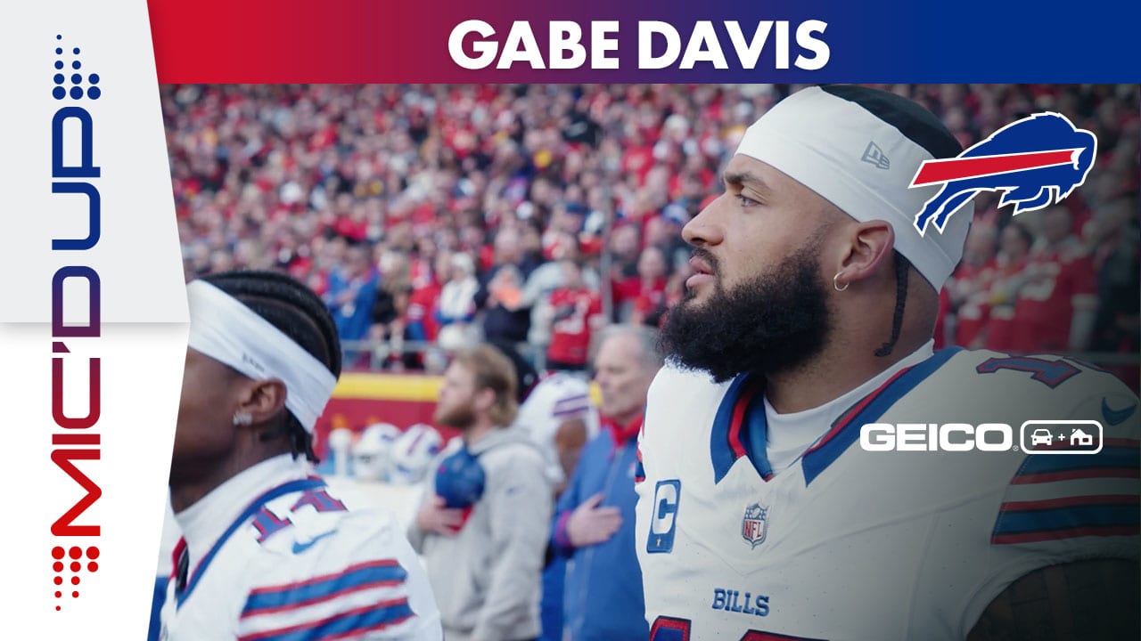 Gabe Davis Mic'd up at Kansas City | Buffalo Bills