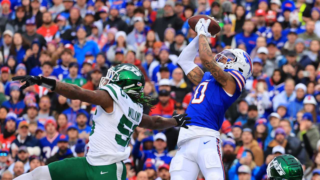 Can't-Miss Play: Keon Coleman's high-point TD catch caps Josh Allen's heave | Bills vs. Jets ...