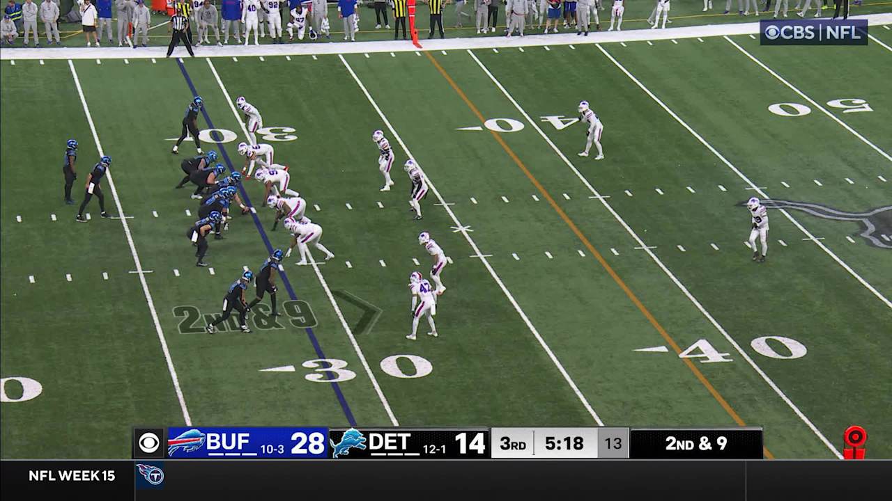Christian Benford rips ball to force fumble from Amon-Ra St. Brown ...