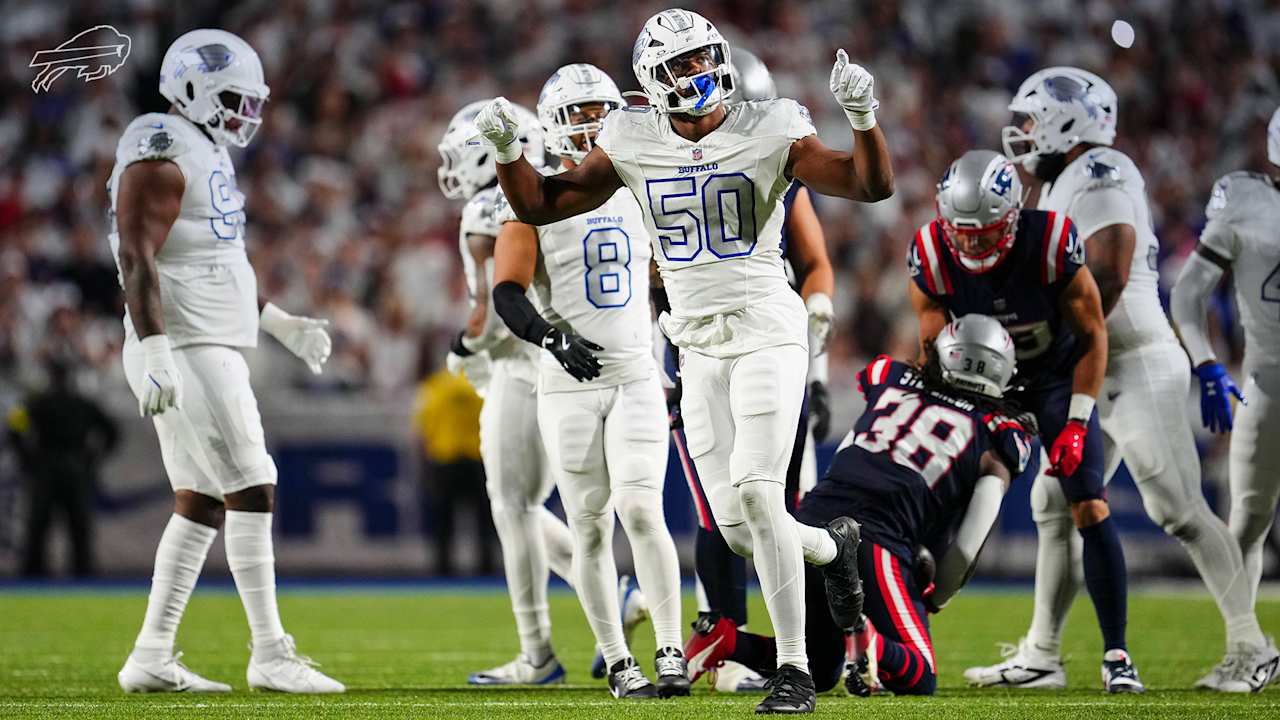 Greg Rousseau's second sack of 2025 stops New England's first drive of ...