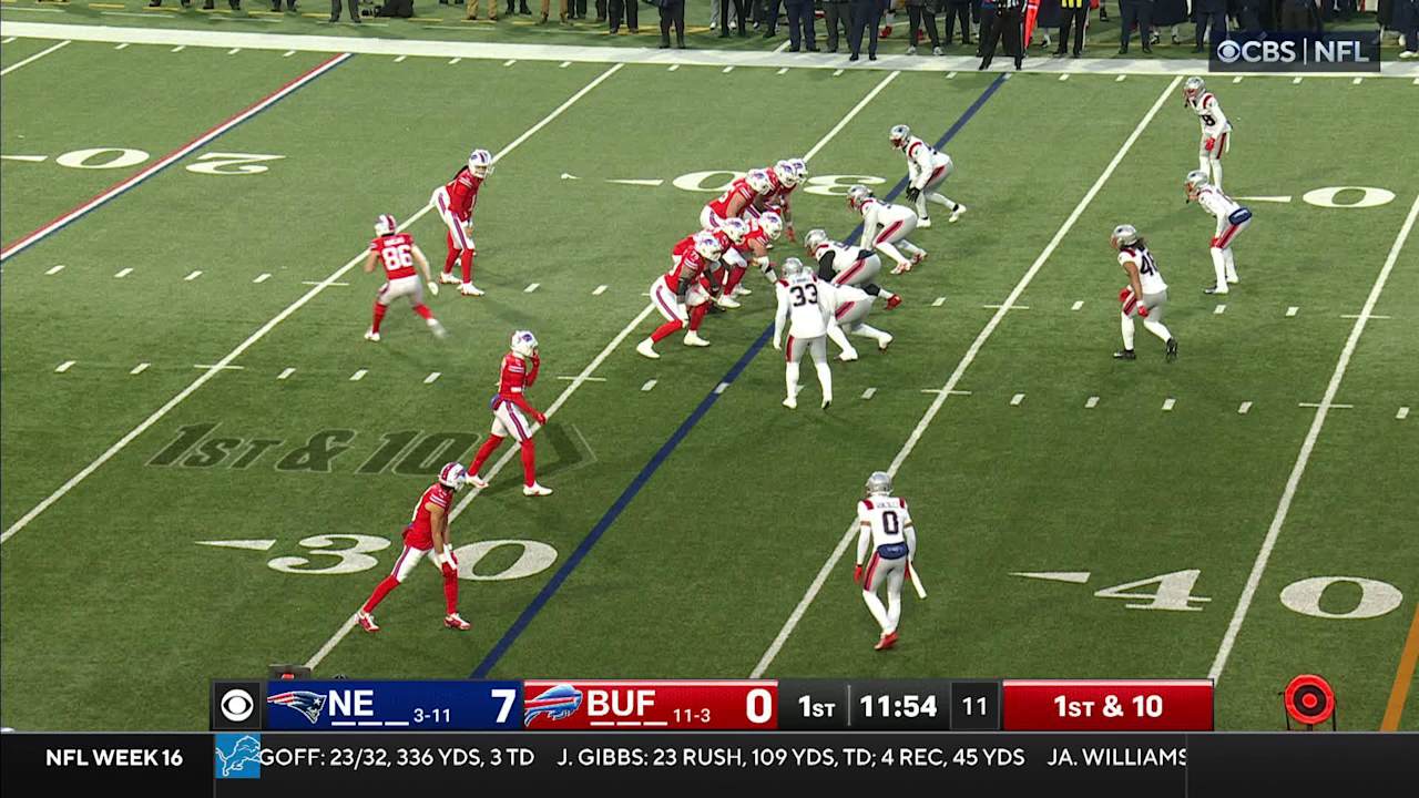 James Cook's best plays from his 2-TD game | Bills vs. Patriots | Week 16