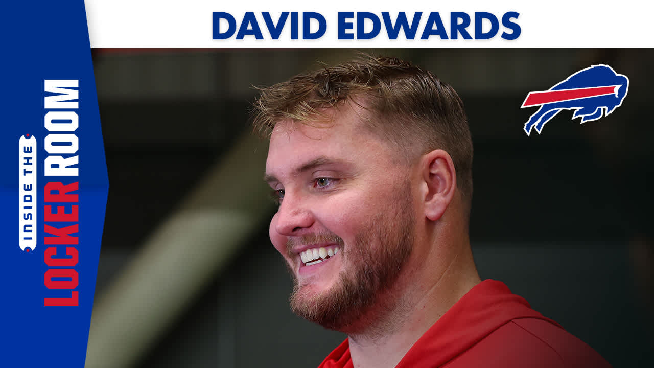David Edwards: "It's Such A Weapon To Play At Home" | Buffalo Bills