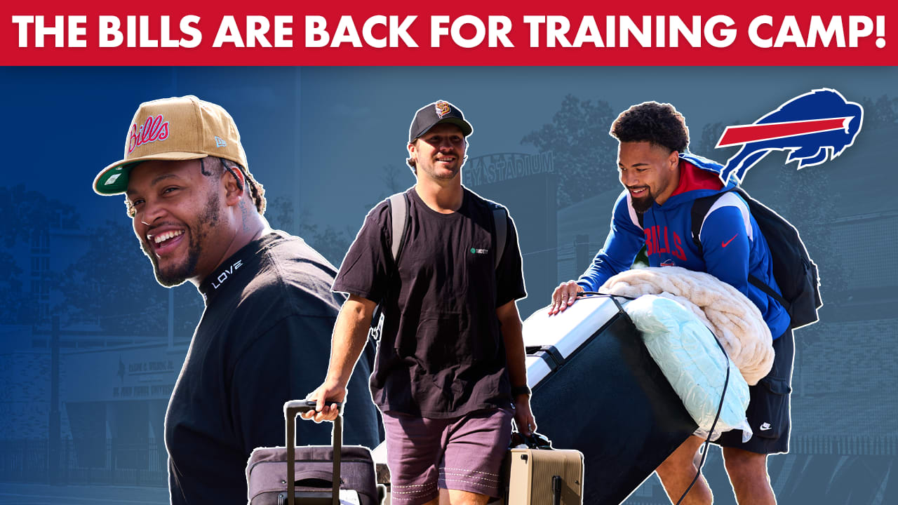 The Bills are back for Training Camp!