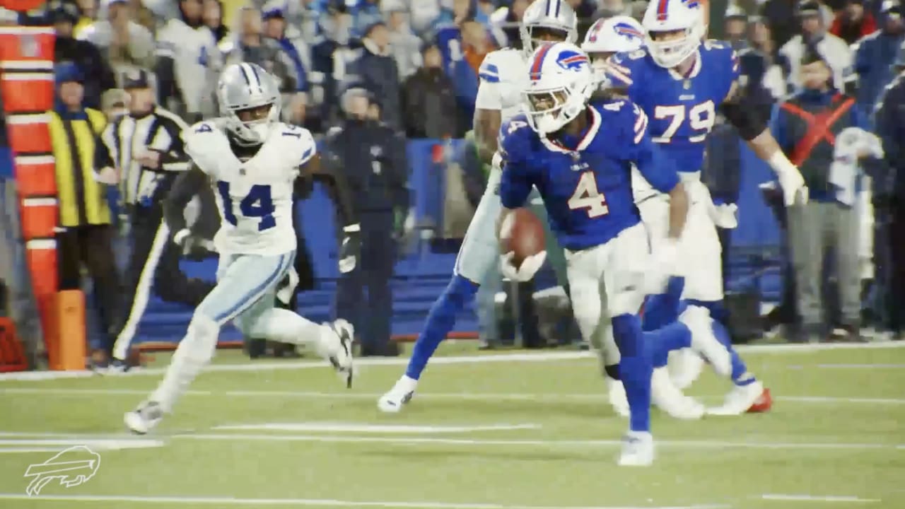 Sideline Access | James Cook with the DASH and FLIP into the end zone ...