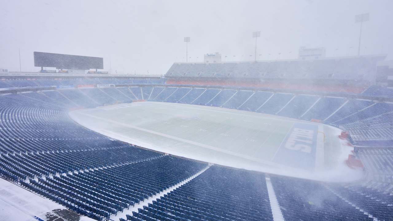 Photos | Highmark Stadium in a Winter Storm