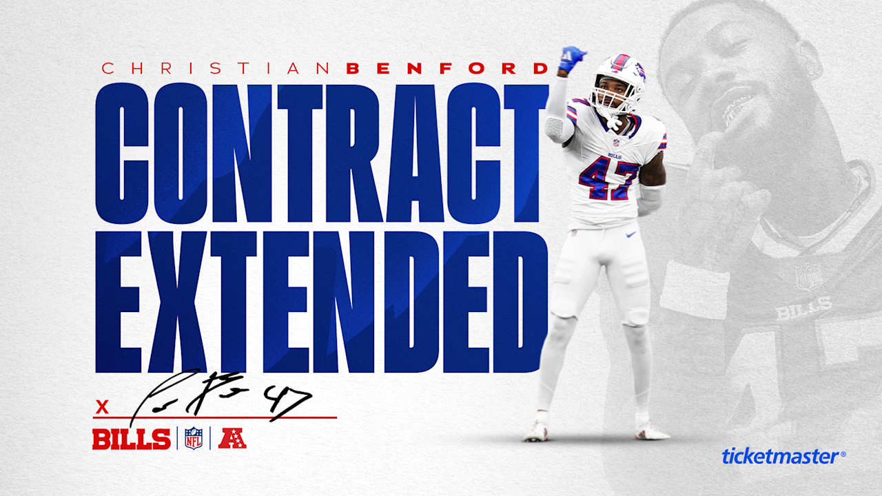 Buffalo Bills cornerback Christian Benford signs a four-year contract ...