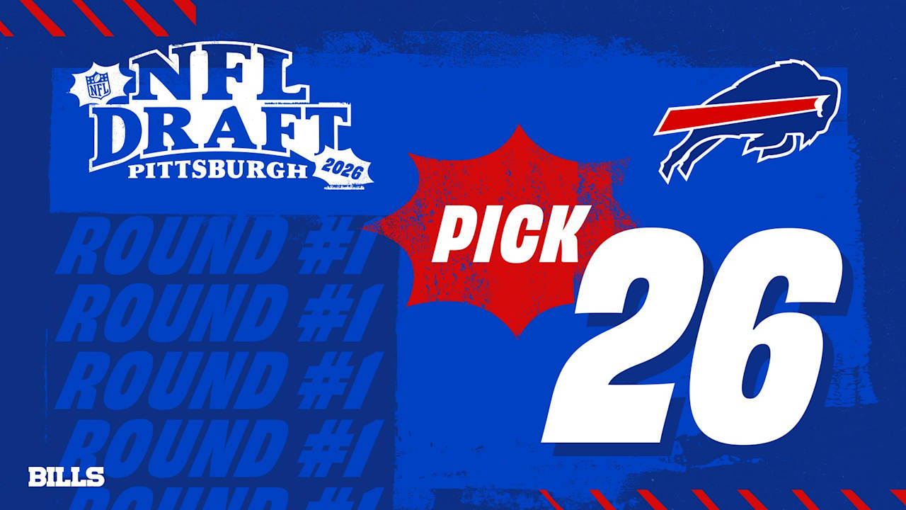 Bills first round pick set for No. 26 overall in the 2026 NFL Draft