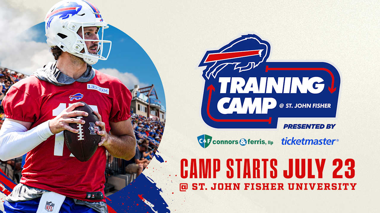 Buffalo Bills 2025 Training Camp schedule