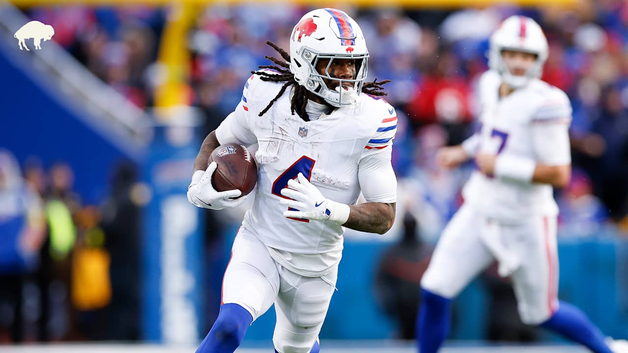 James Cook flashes YAC ability on 18-yard catch and run | Bills vs ...