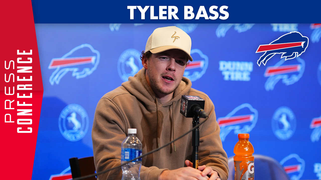 Tyler Bass After Dramatic Game-Winning Field Goal vs Miami Dolphins