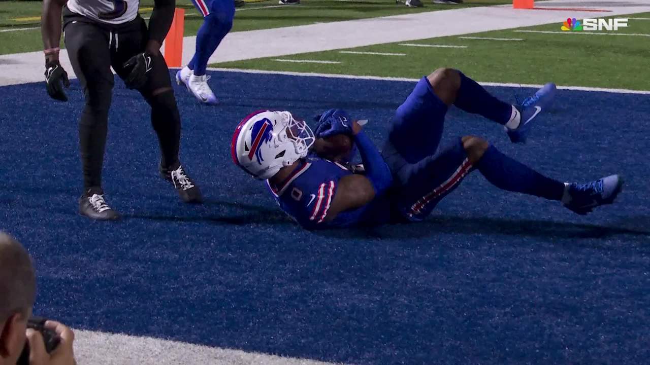Josh Allen with a 10-yard touchdown pass to Keon Coleman | Bills vs ...