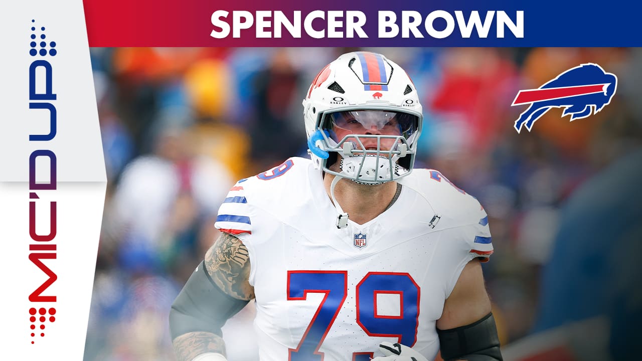Spencer Brown Mic'd Up For Epic Win Over Baker Mayfield & The Tampa Bay ...