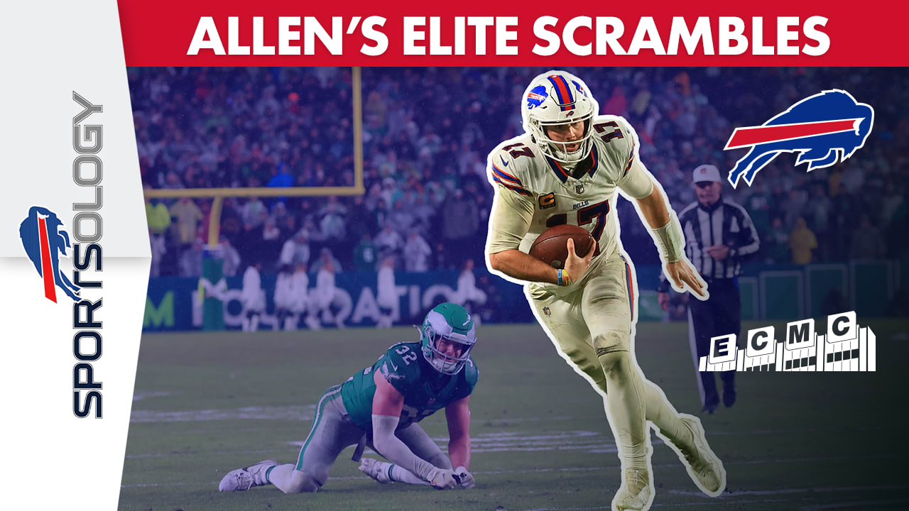 Josh Allen's Elite Scrambles & Success Against Blitzes! | Buffalo Bills