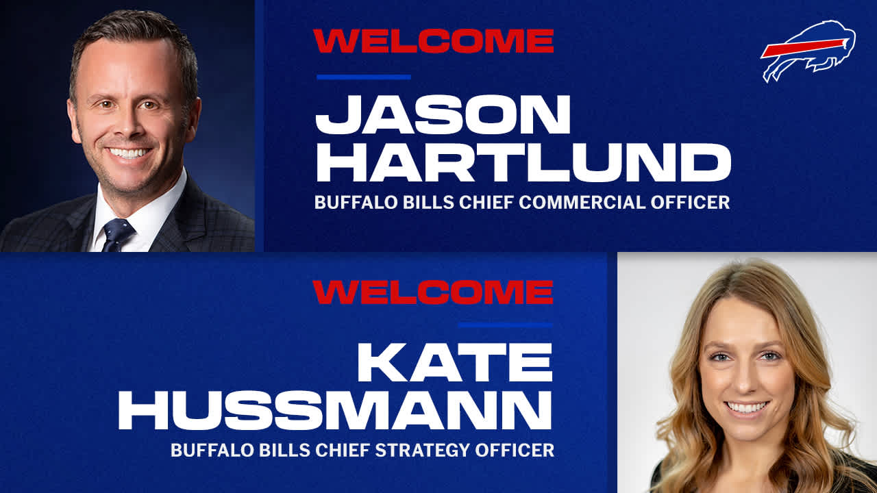 Buffalo Bills hire Jason Hartlund as chief commercial officer and Kate ...
