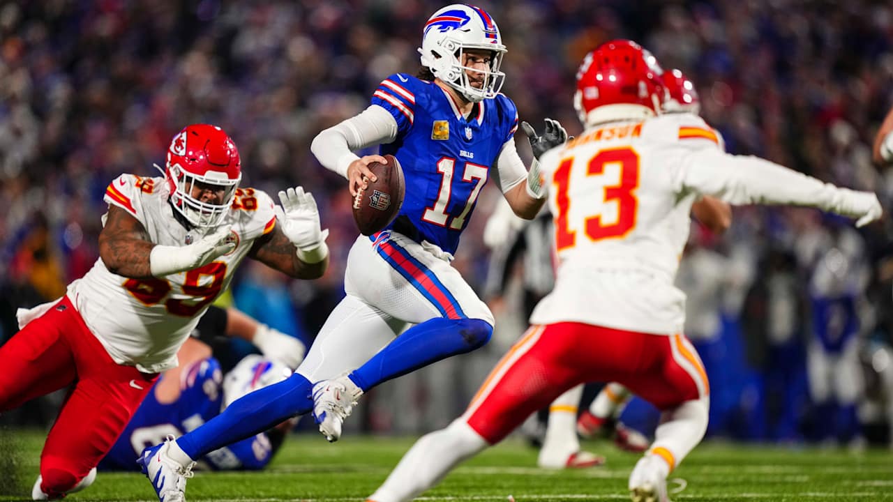 Field Access | Up close angle of Josh Allen's remarkable 26-yard 4th quarter TD run | Bills vs ...