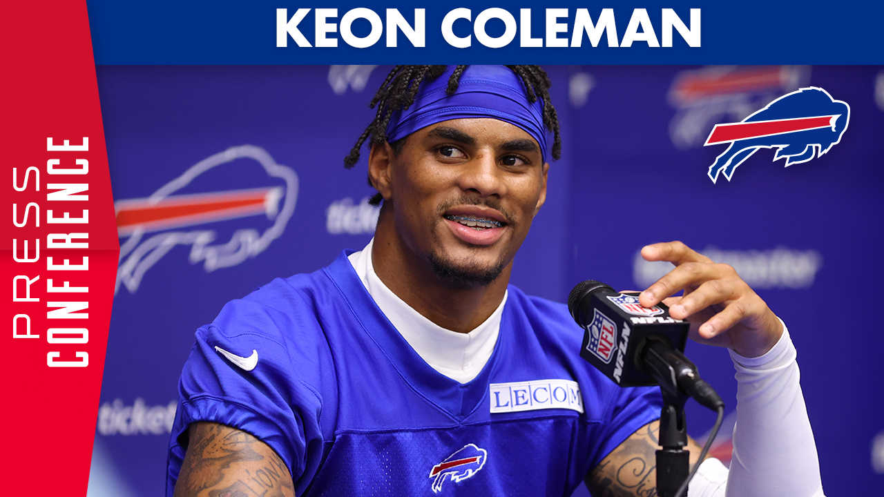 Keon Coleman: "Come In Everyday To Work"