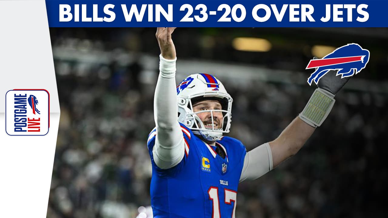 Recapping Bills 23-20 Win Over The Jets | Bills Postgame Live