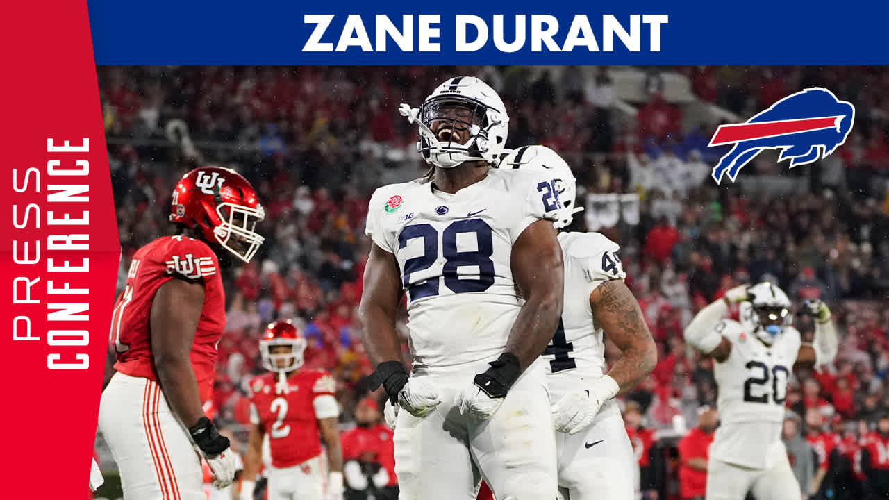 Zane Durant Spoke With The Media After Being Selected In Round Five ...