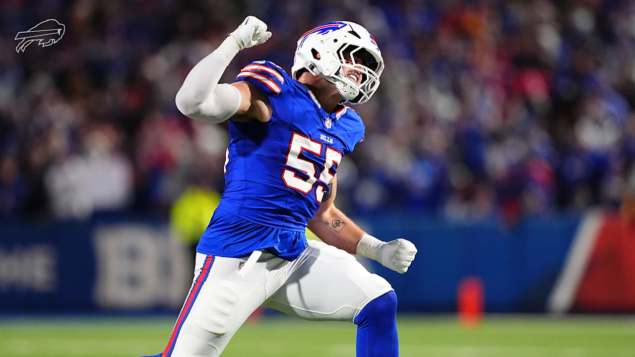 Michael Hoecht, Greg Rousseau combine for third down sack vs. Mahomes | Bills vs. Chiefs Highlights