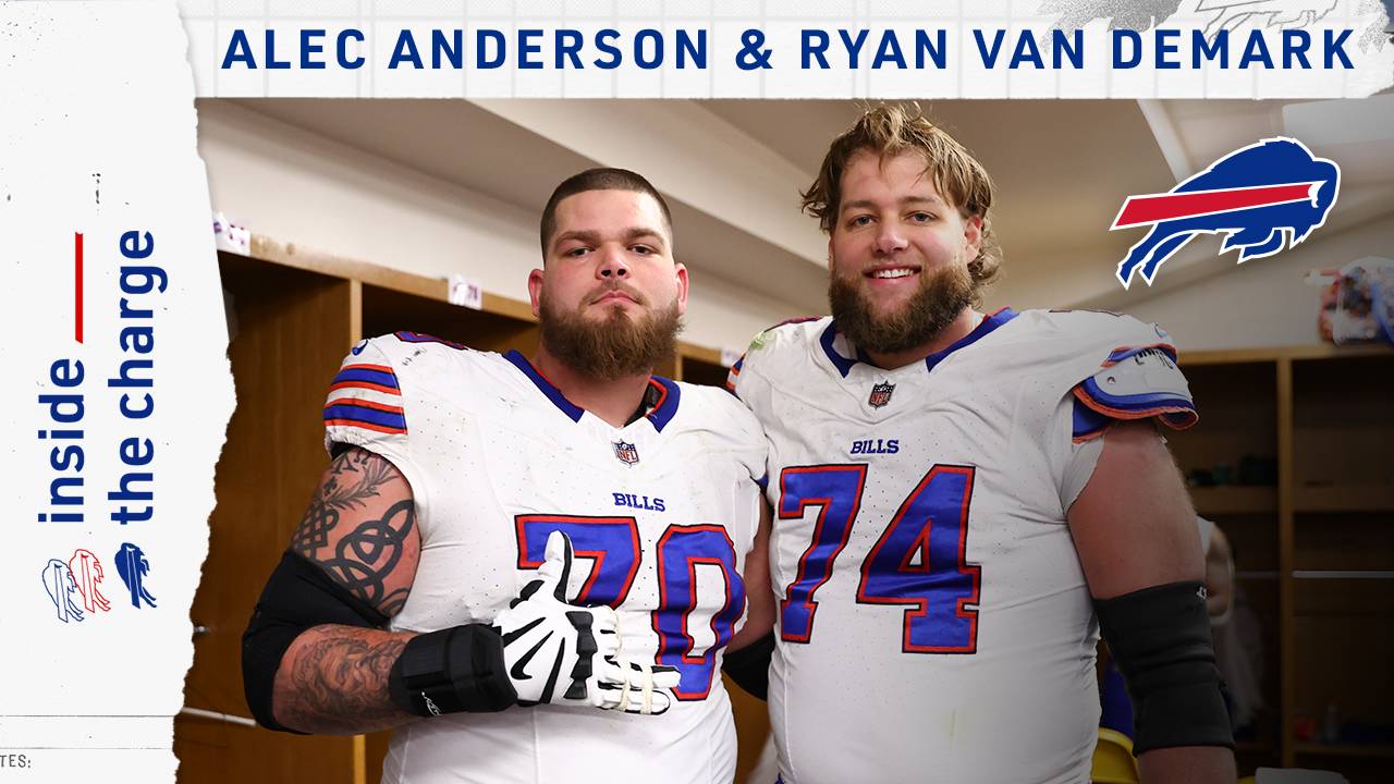 Alec Anderson and Ryan Van Demark Talk Dominant Play On OL And More! | Inside the Charge ...
