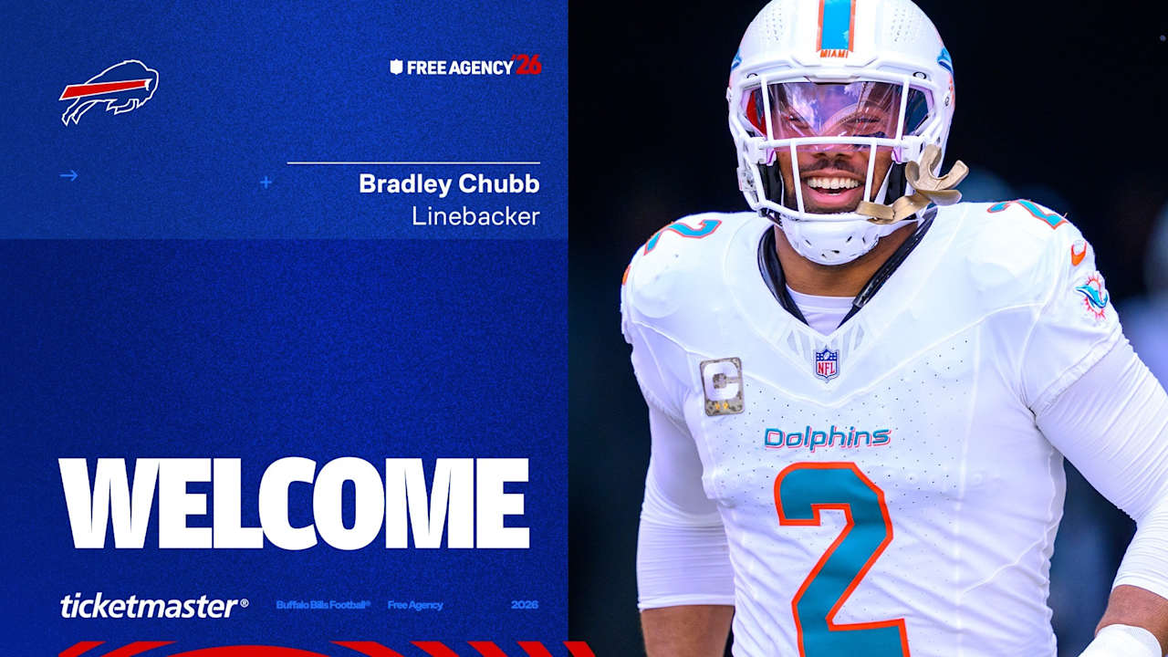 Buffalo Bills sign linebacker Bradley Chubb to three-year deal