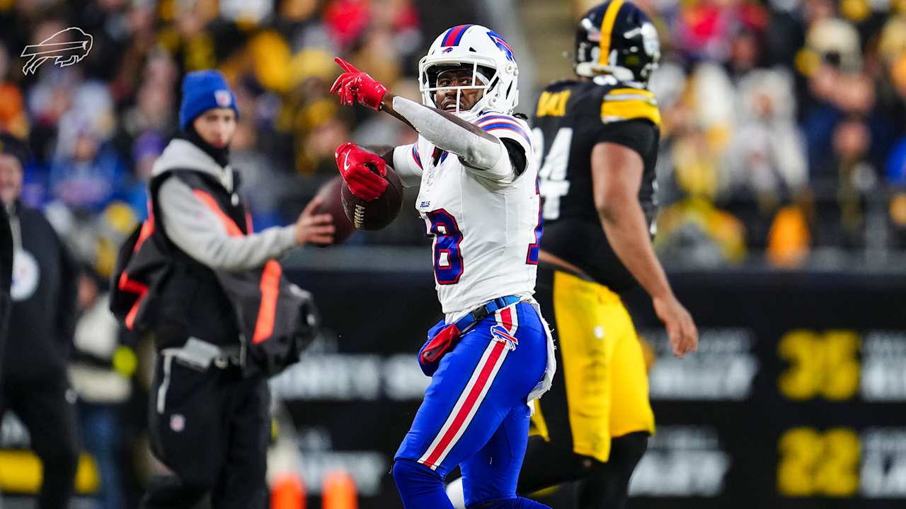 Brandin Cooks' first catch as a Bill! | Bills vs. Steelers Highlights