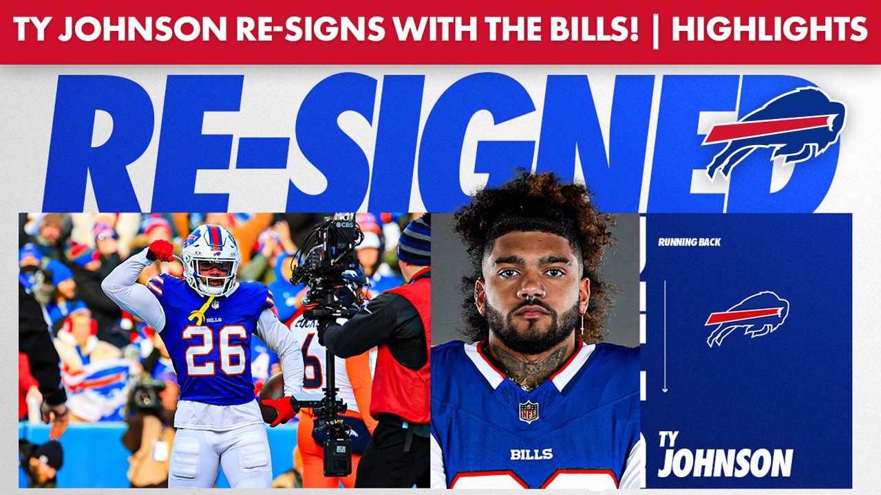 Buffalo Bills Agree To Terms With RB Ty Johnson On Two-Year Contract ...