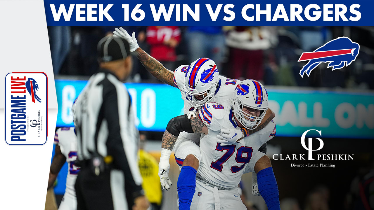 Breaking Down The Buffalo Bills Week 16 Win vs. The Los Angeles Chargers | Bills Postgame Live