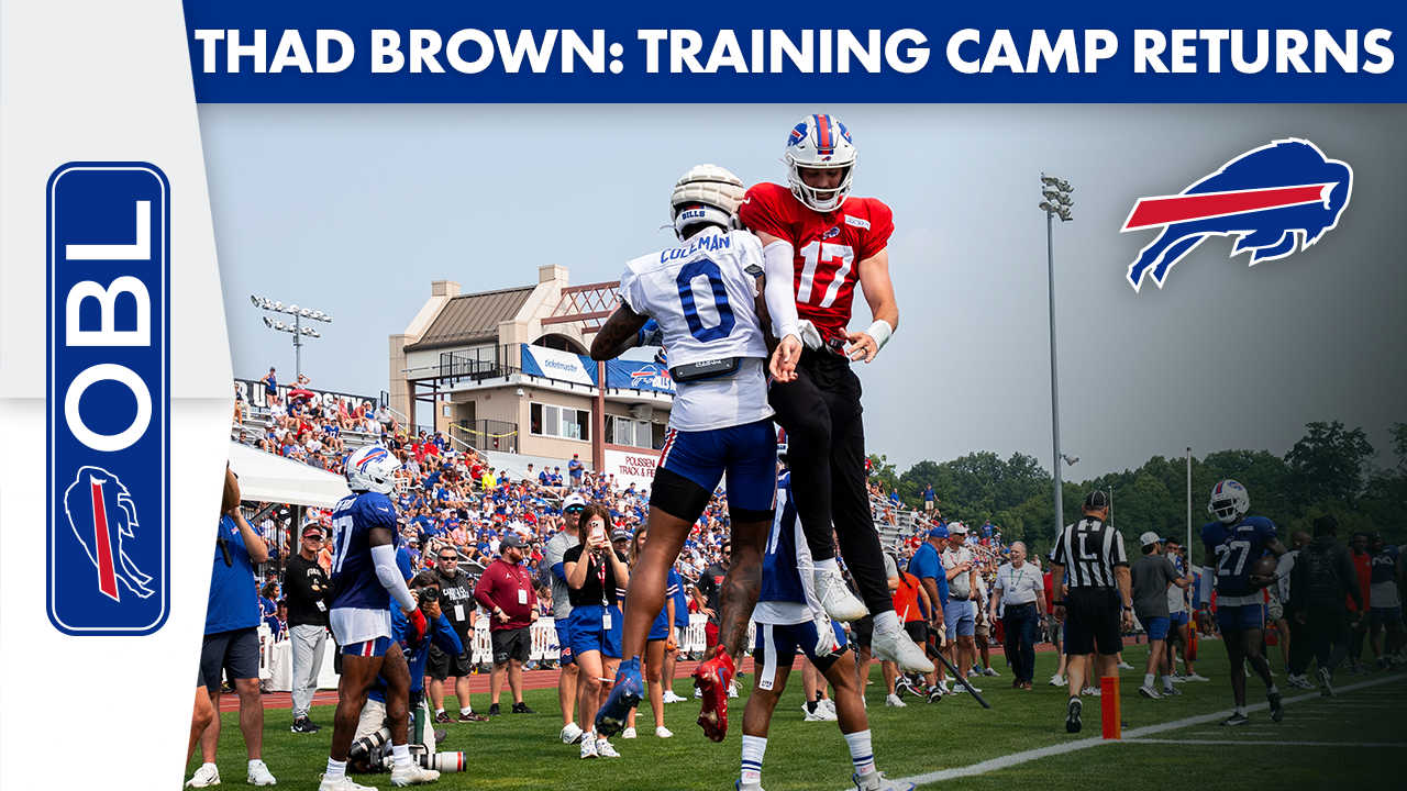 Thad Brown: Bills Training Camp Returns To St. John Fisher University