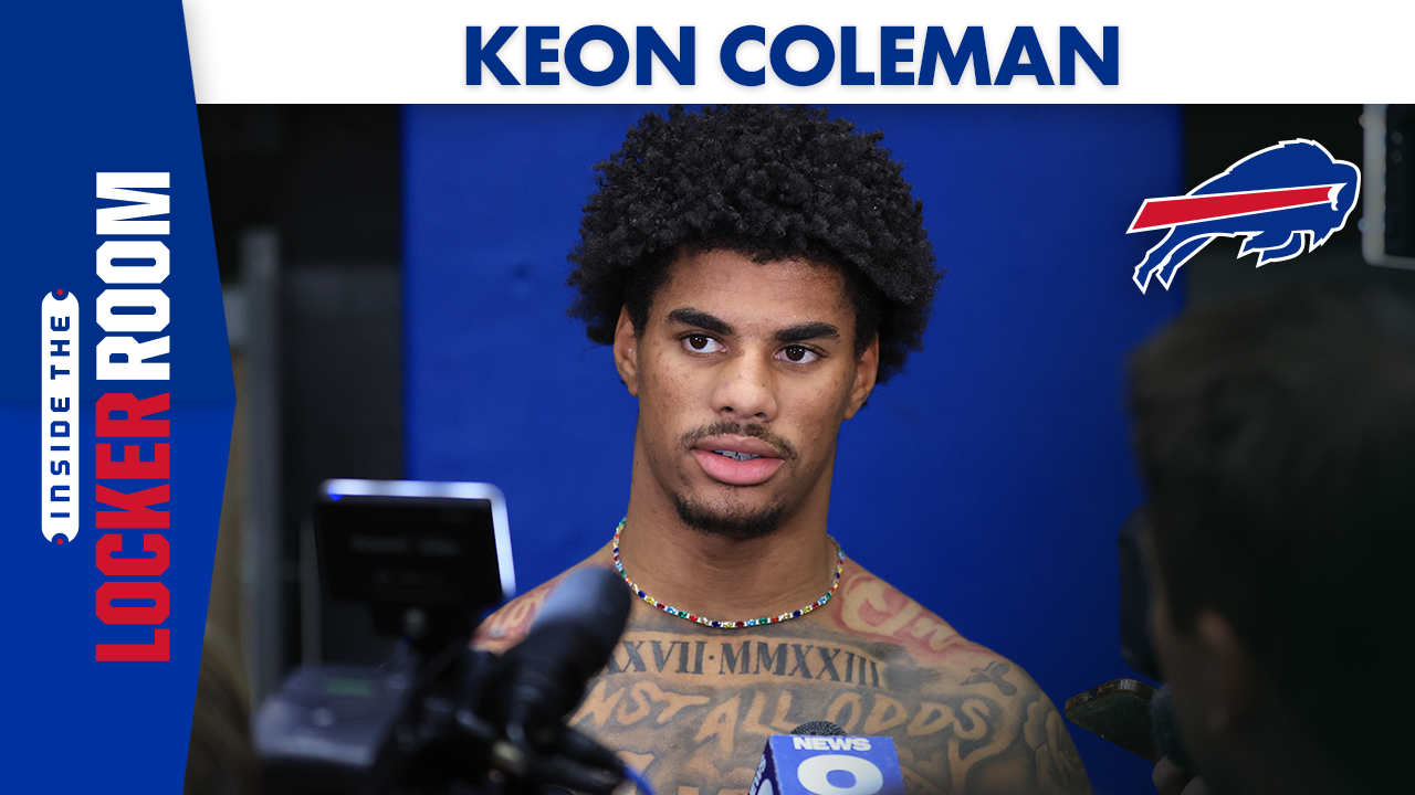 Keon Coleman: "Continue To Get Better"