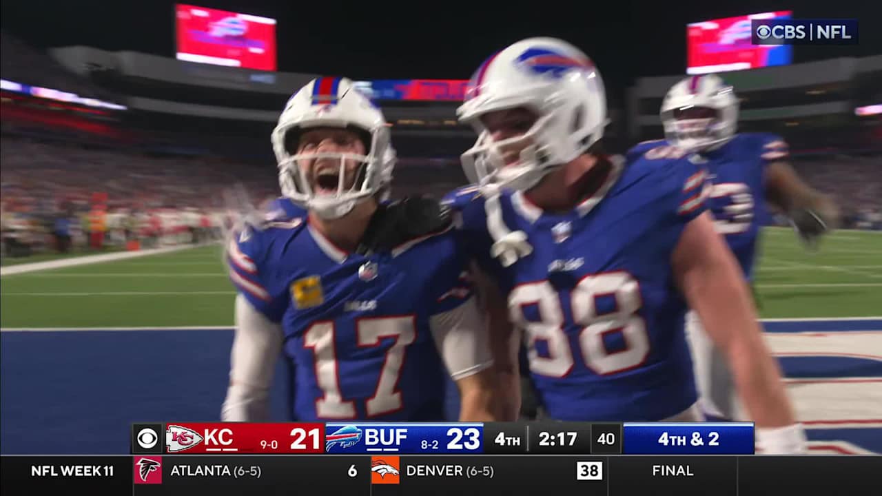Can't-Miss Play: Josh Allen's CLUTCH TD run on fourth down boosts Bills ...