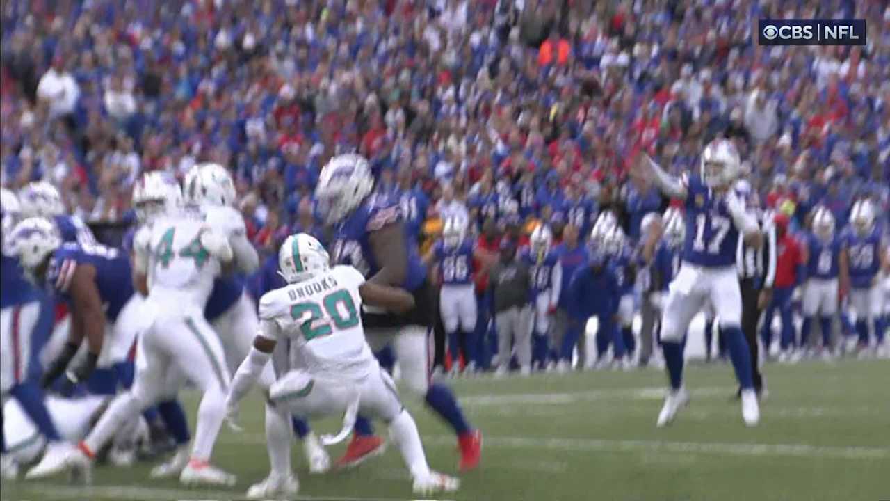 Josh Allen with a 1-yard touchdown pass to Mack Hollins | Bills vs ...