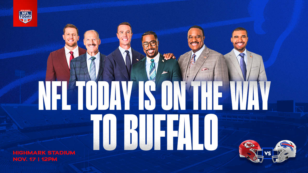 NFL Today pregame show is coming to Buffalo for Bills vs. Chiefs