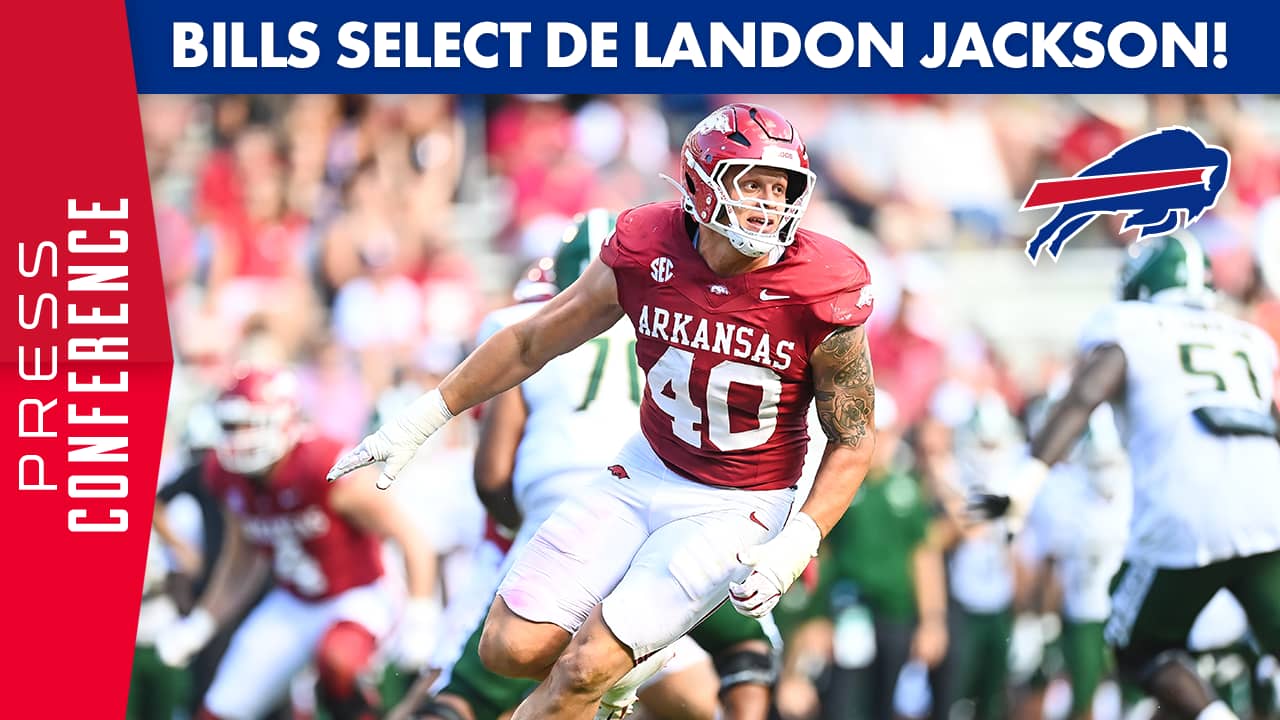 The Buffalo Bills Select DE Landon Jackson In The Third Round Of The ...