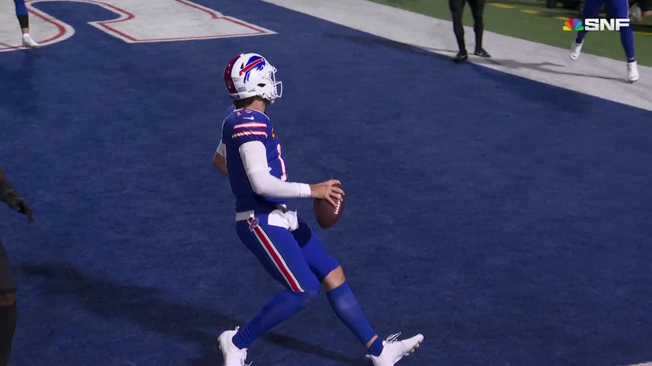 QB Josh Allen runs for a franchise record 66th career rushing touchdown! | Bills vs. Ravens ...