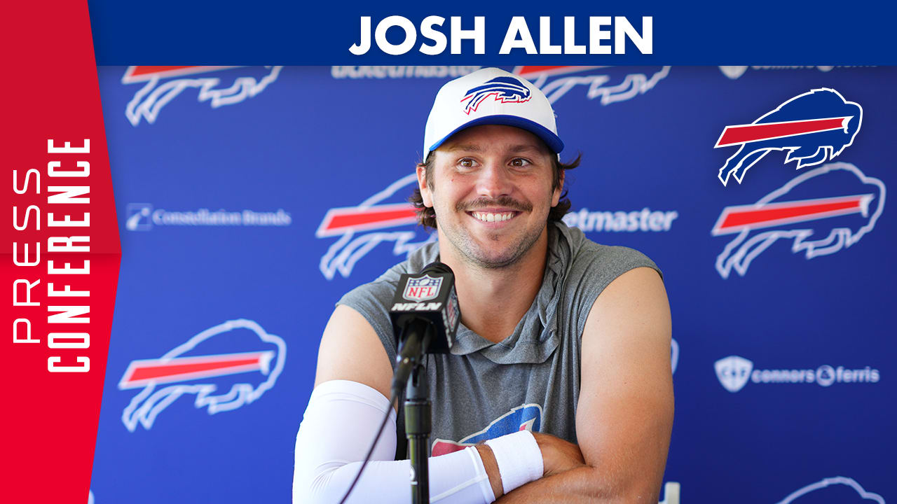 Josh Allen: "I'm Very Happy With What We've Got Going On"