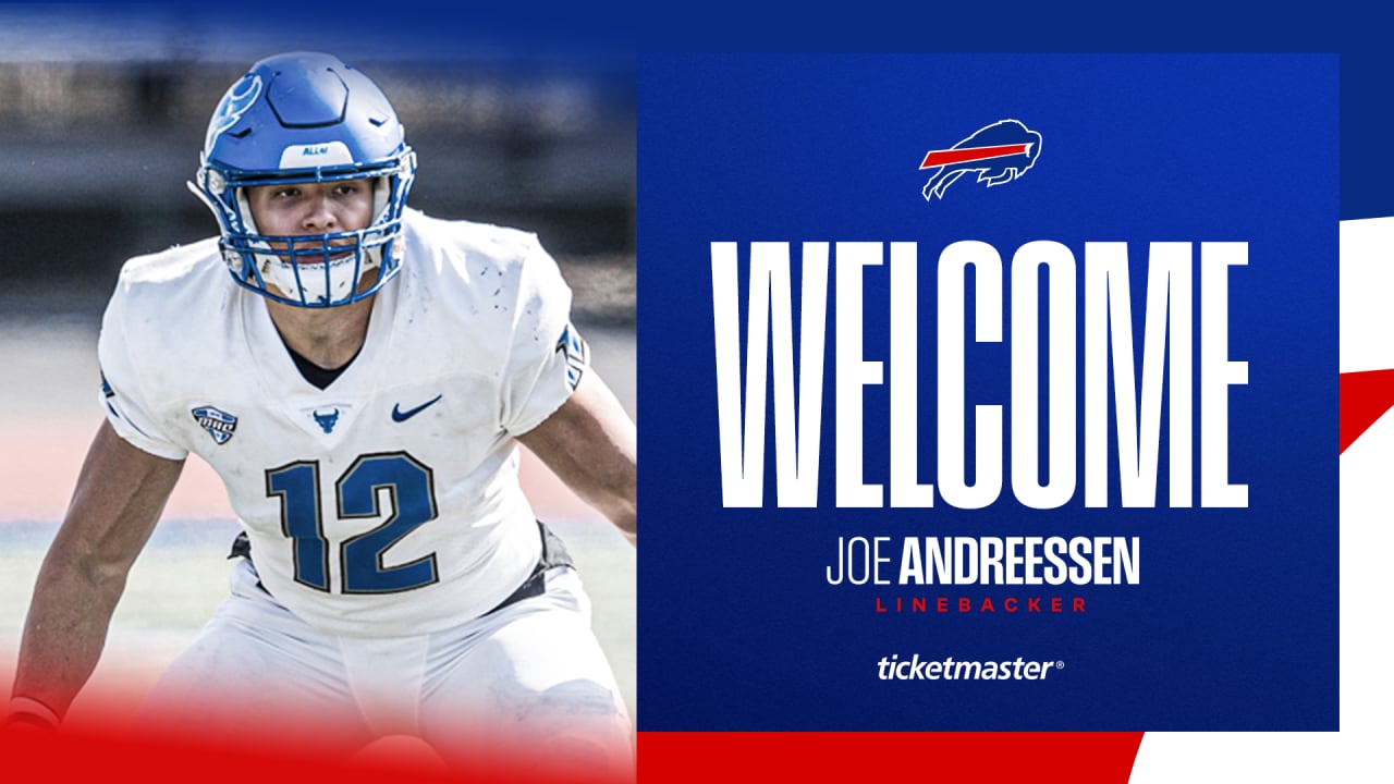 Bills sign UB standout, Depew native Joe Andreessen to active roster