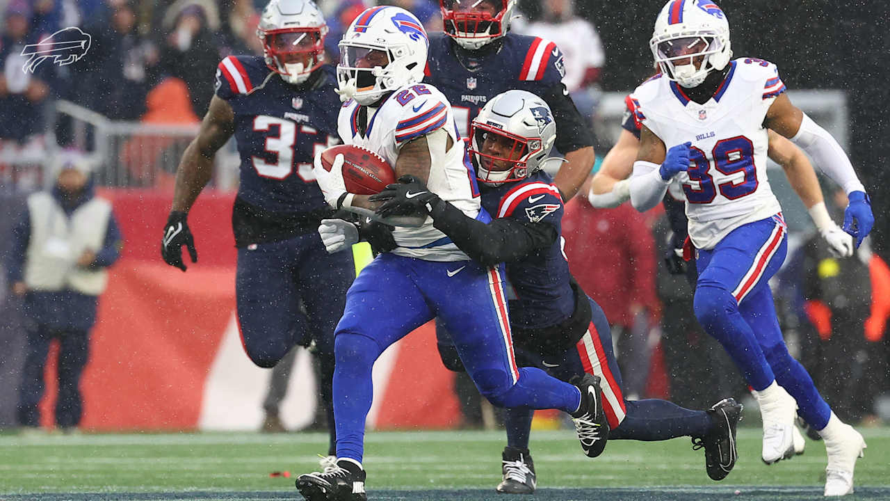 Ray Davis opens up second half with a 58-yard kickoff return | Bills vs ...