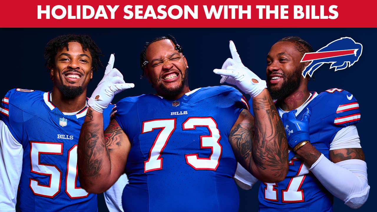 Spreading Holiday Cheer with Christian Benford, Dion Dawkins, and Greg ...