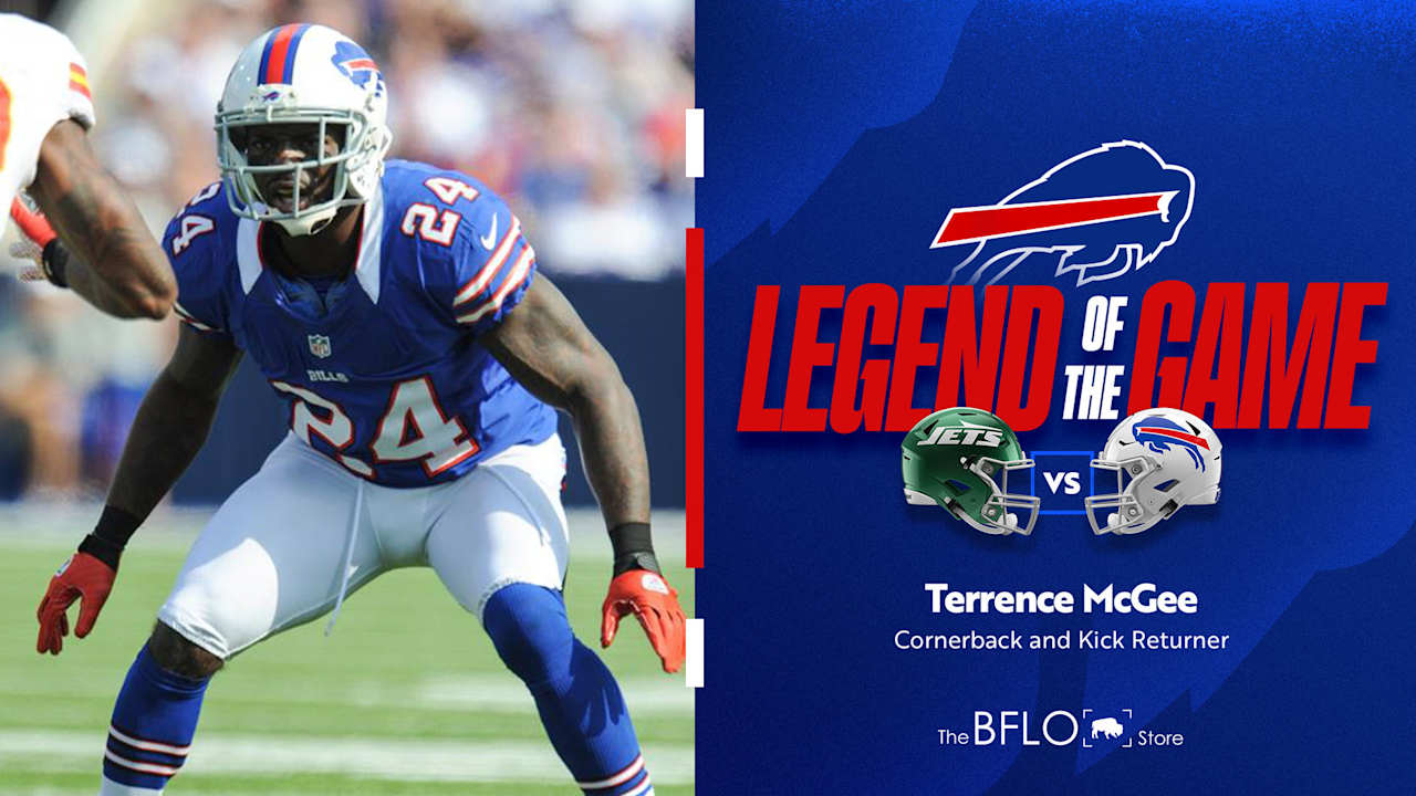 Terrence McGee announced as the Bills Legend of the game for Week 17 ...