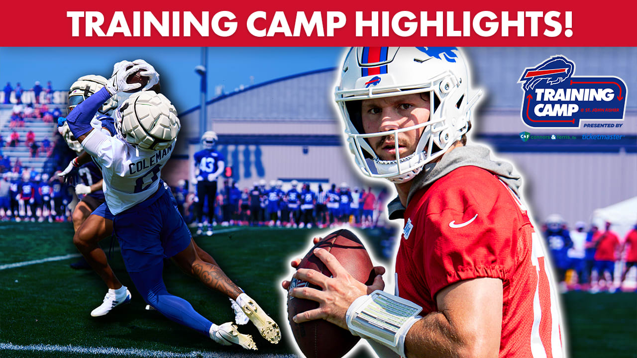 Exclusive Inside Look At Buffalo Bills Training Camp Day 1 And 2!