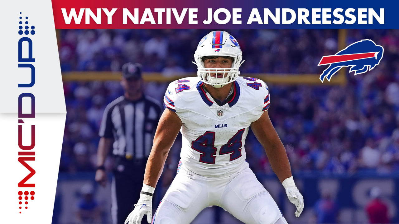 WNY Native Joe Andreessen Mic'd Up For Preseason Game Against The ...