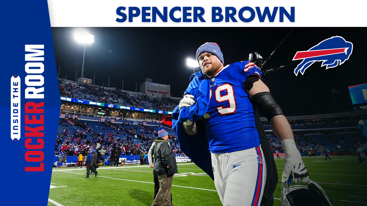 Spencer Brown: "Physical Game" After Bills Wild Card Win Over Steelers ...