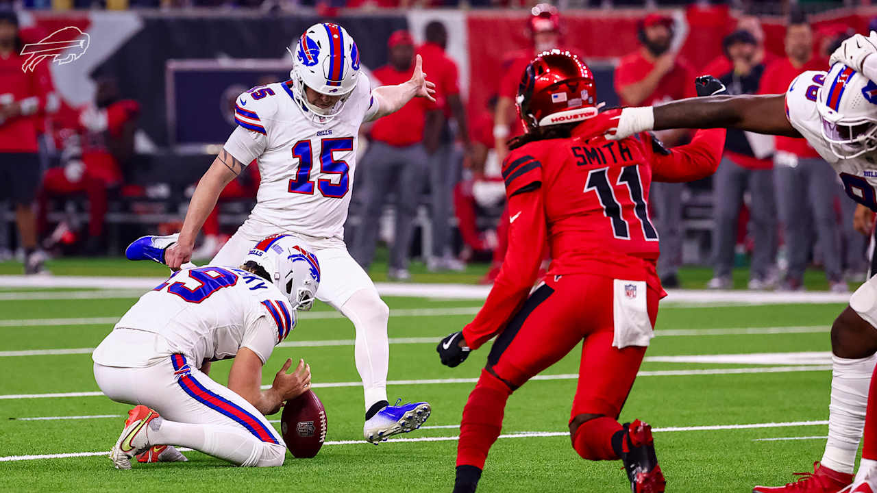 Matt Prater's 38-yard FG trims Texans' lead on 'TNF' | Bills vs. Texans ...