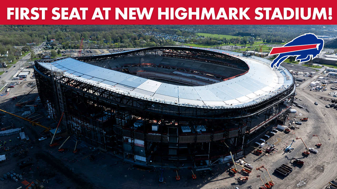 Exclusive Look at the First Seat Installation at New Highmark Stadium!