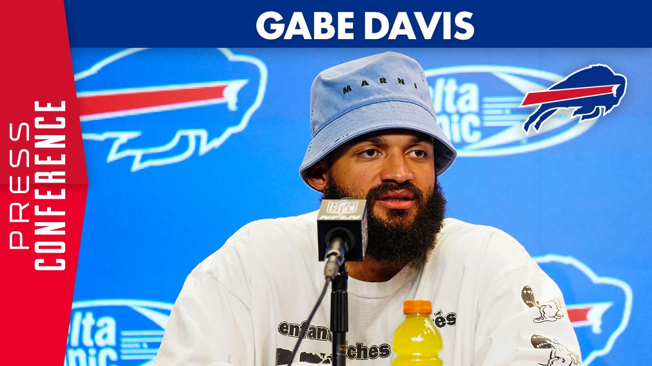 Gabe Davis: "Felt Like It Was Meant To Be, Happy To Be Back Here"