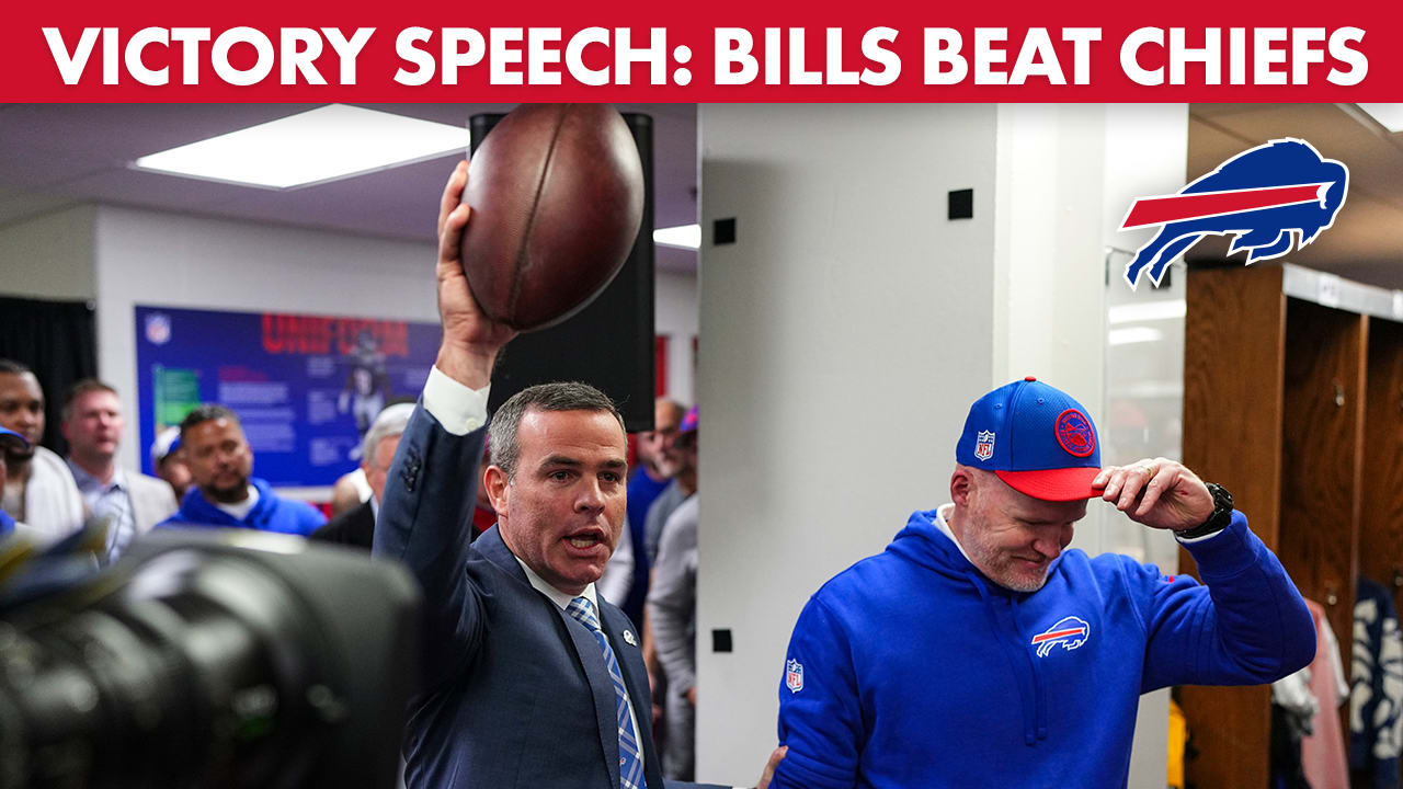 Sean McDermott's Victory Speech Following Bills Thrilling Week 14 Win over Kansas City