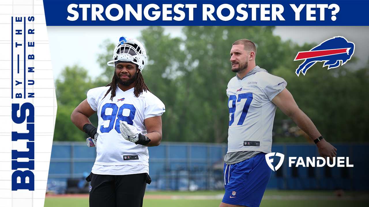 Bills By The Numbers - Ep. 130: Dissecting The Bills 2025 Roster Ahead ...