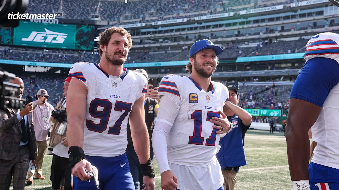 Best postgame celebration photos from the Buffalo Bills dominant 30-10 ...